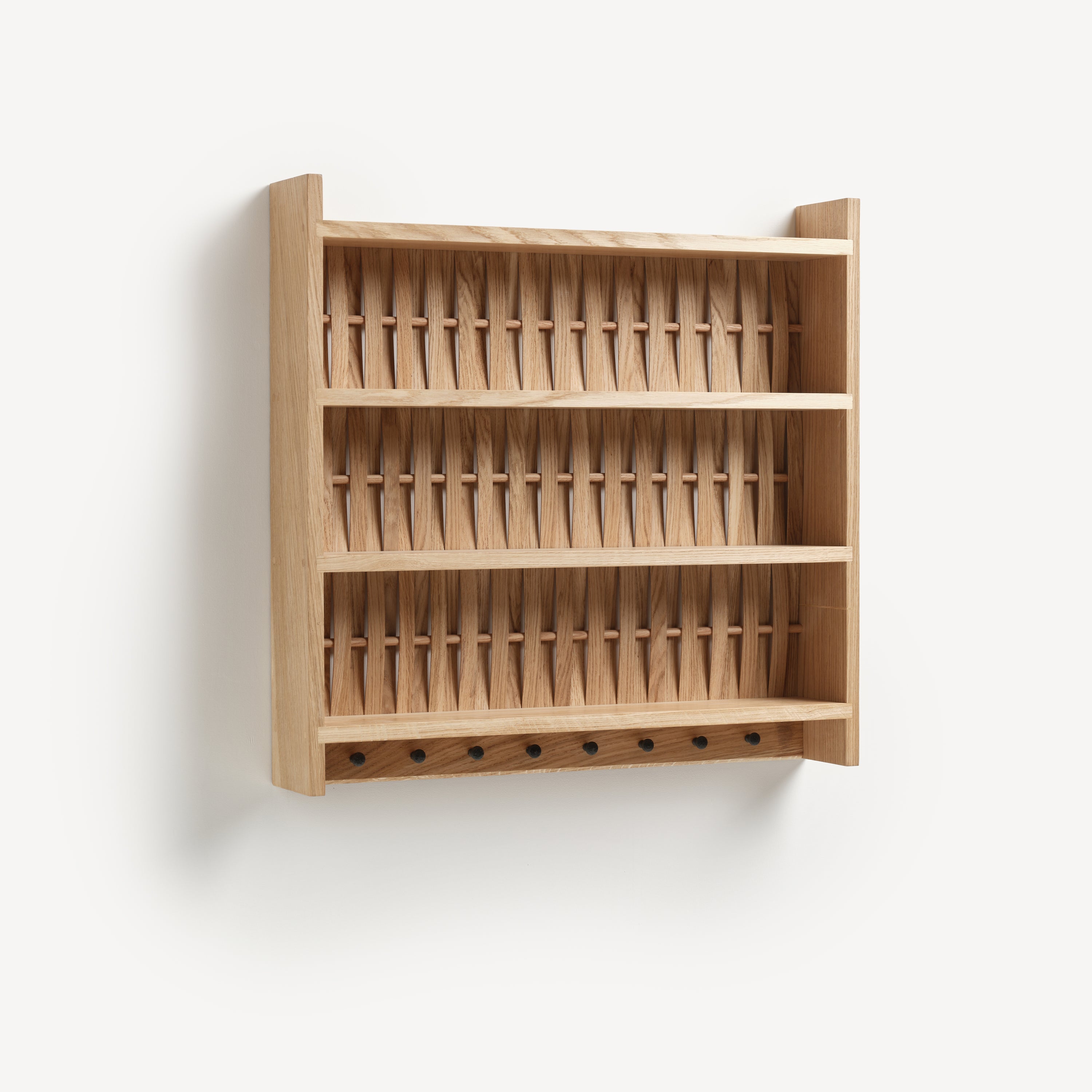 Weft Open Shelves Large w' Peg Rail – Pilgrim House